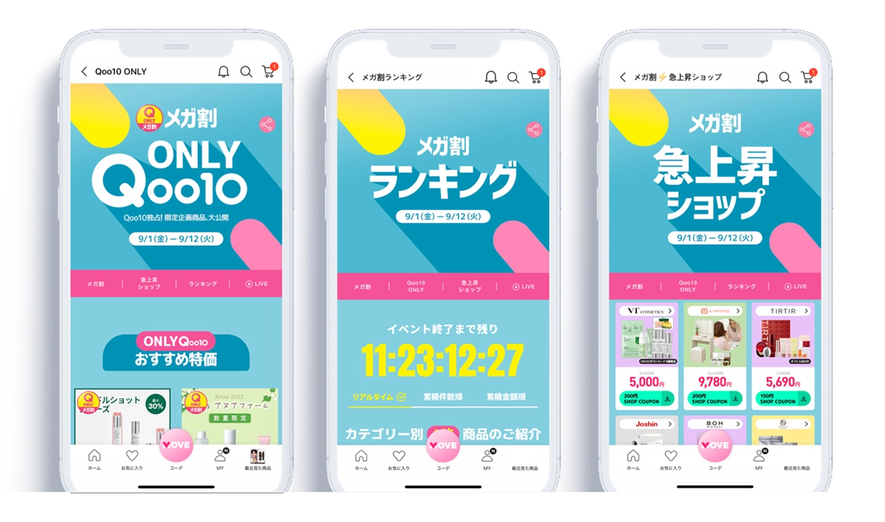 일본 대규모 프로모션 “메가와리” 100% 활용 방법 - Qoo10大学-ショップ運営ノウハウ